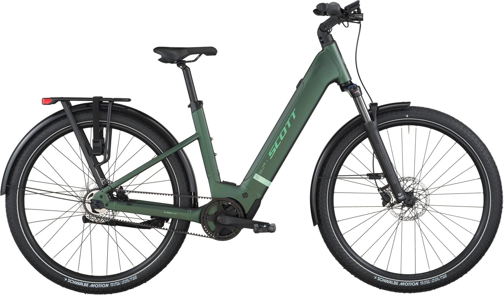 Scott Sub Tour 10 Wave kelp green 2026 - E-Bike Trekkingrad ...