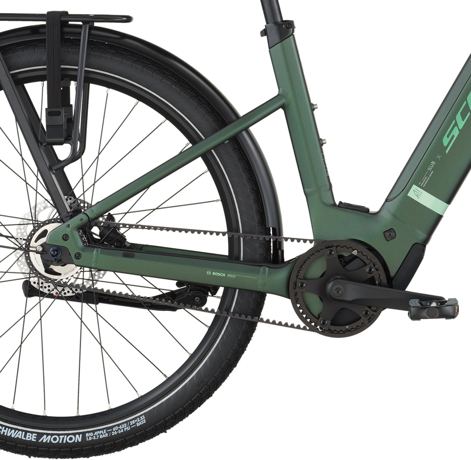 Scott Sub Tour 10 Wave kelp green 2026 - E-Bike Trekkingrad ...